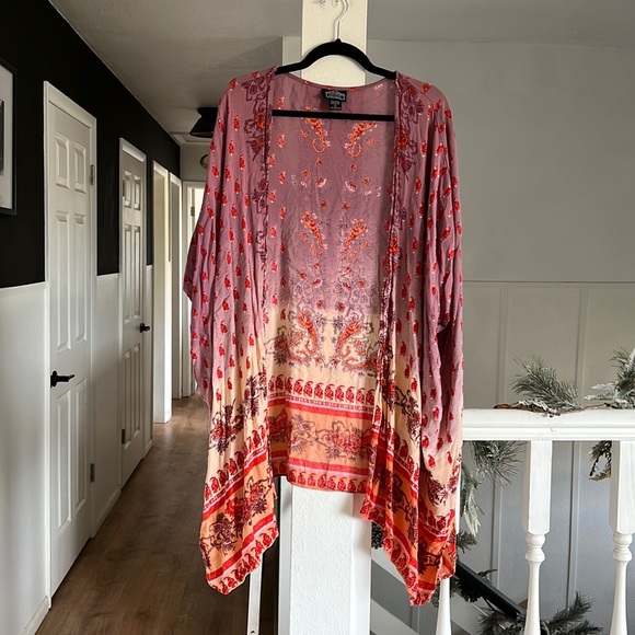 Angie | Sweaters | Angie Bohemian Kimono Duster Open Front Size Large ...